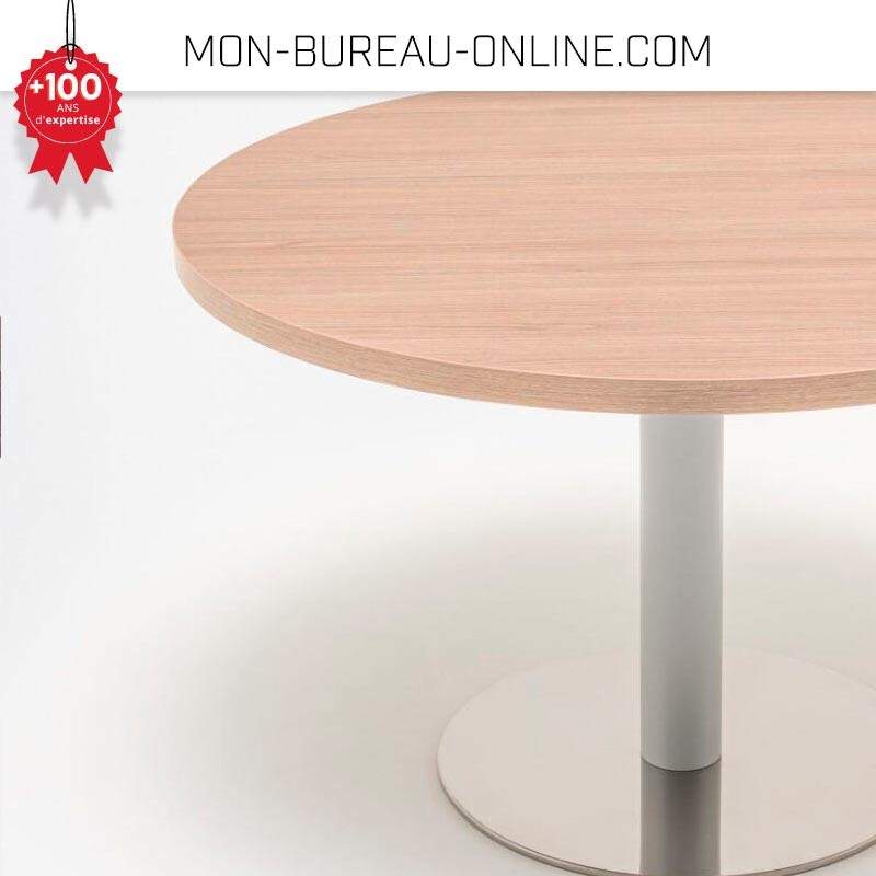 Table ronde pour bureau de direction et coin détente