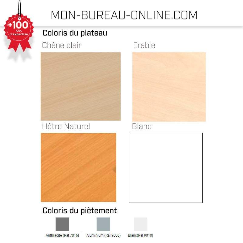 Table de réunion en U pour 9 personnes Au Meilleur Prix