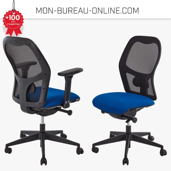 Chaise de bureau professionnelle ultra confortable - 4 couleurs au choix
